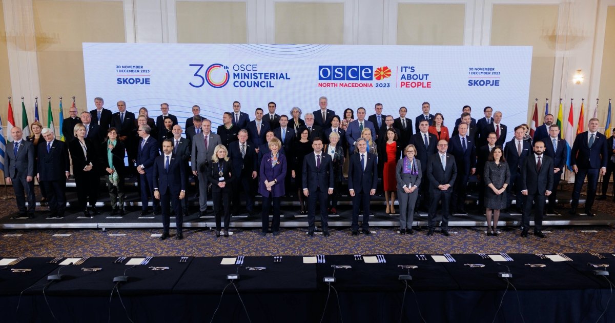 OSCE's Ministerial: Tough Negotiations Deliver for 2024 | Wilson Center