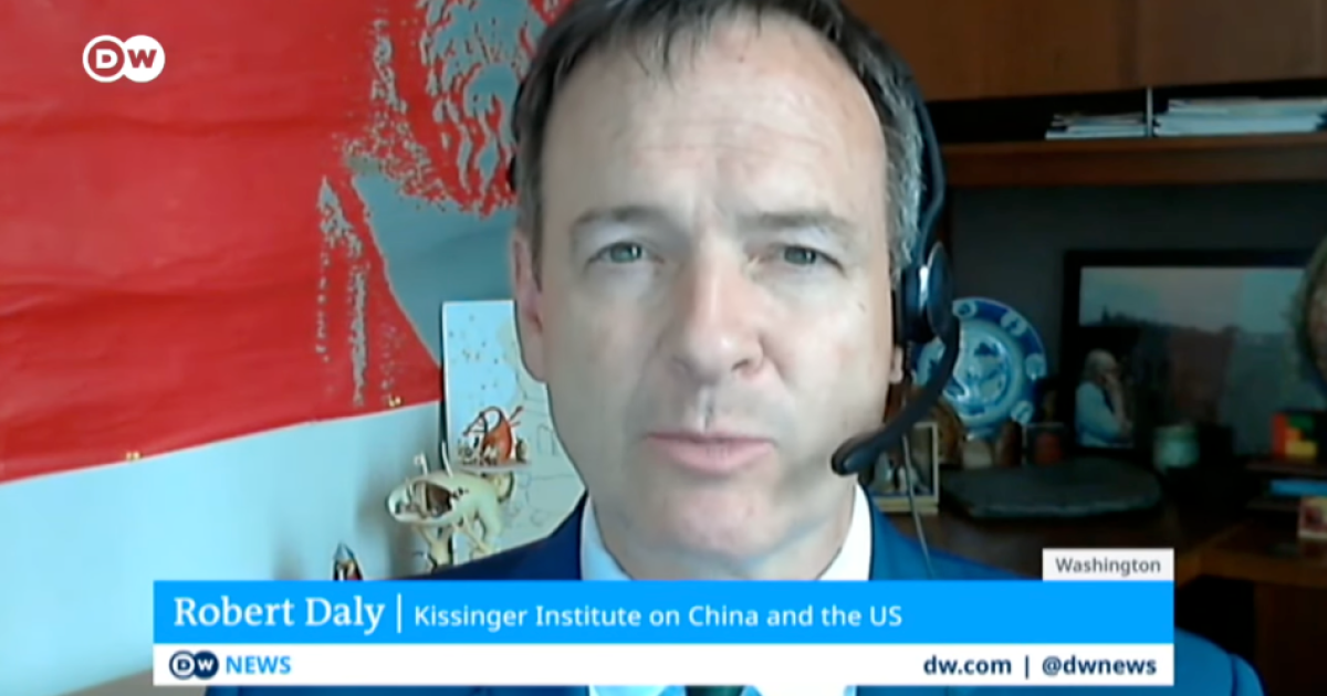 Robert Daly Interviewed on Implications of Pelosi Trip to Taiwan ...